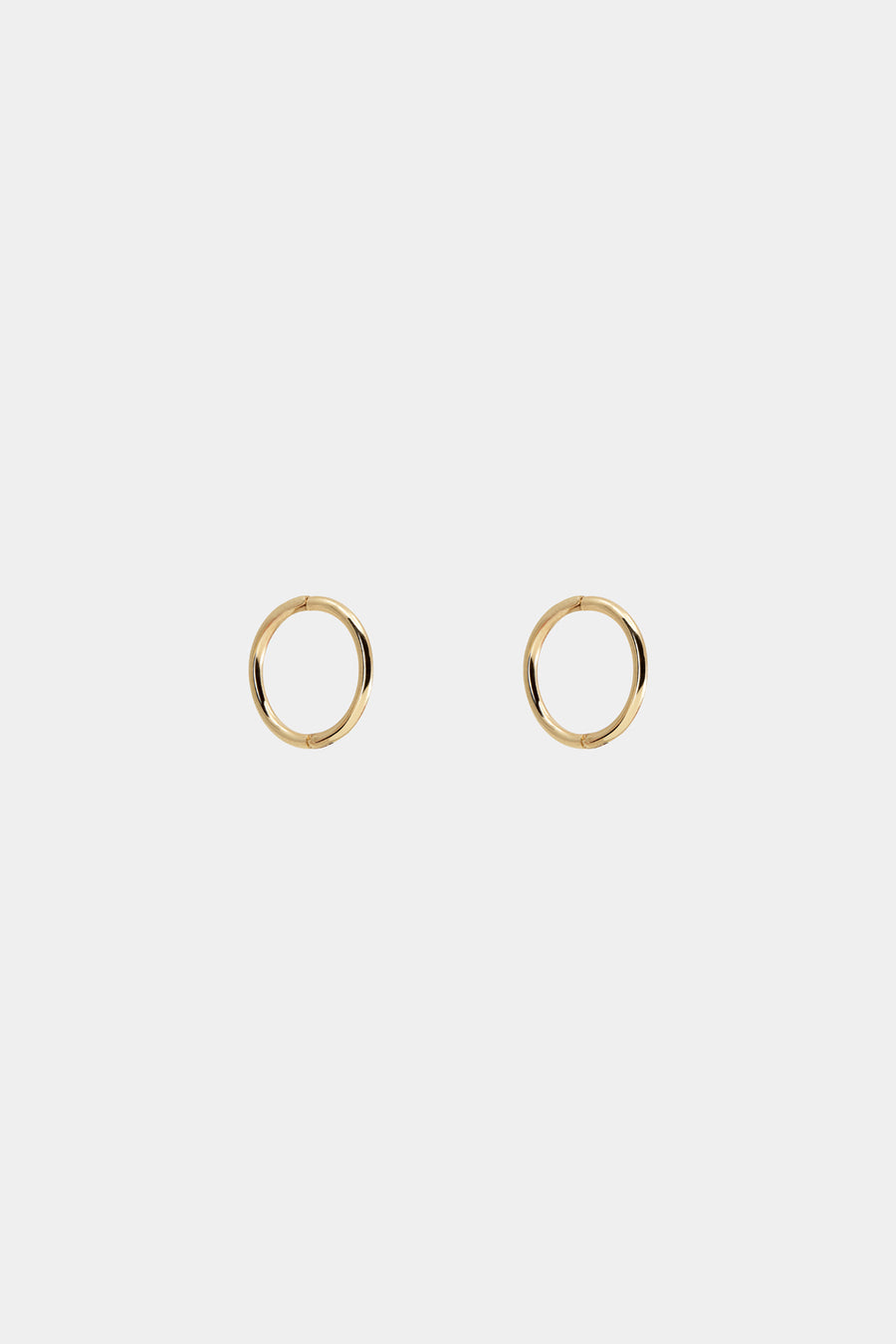 NATASHA SCHWEITZER | Earrings | Sabine Diamond Hoops | 14K Yellow Gold ...