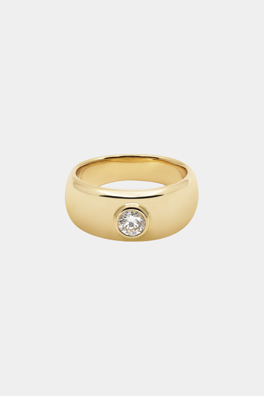 NATASHA SCHWEITZER | Rings | Scattered Diamond Blob Ring | 18K Yellow ...