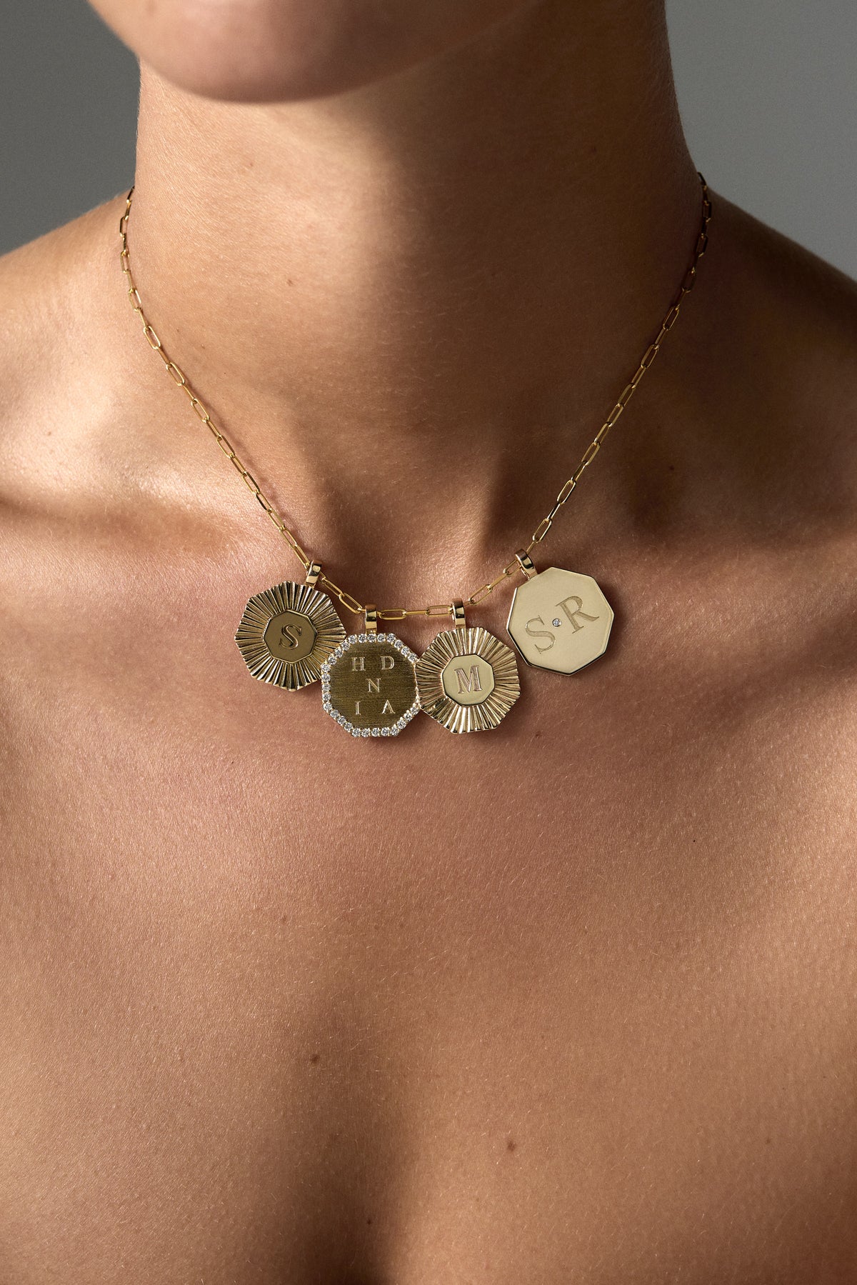 NATASHA SCHWEITZER | Attachment | Octagon Disc Attachment | 9K Yellow ...